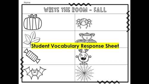 2nd Grade October Fall Morning Work Halloween Activities ELA Centers