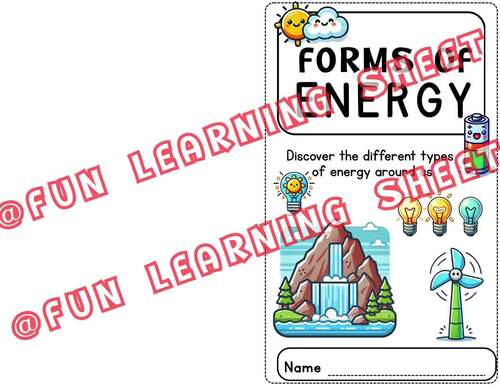 Forms of Energy Mini Book - Definitions and real-world examples | TPT