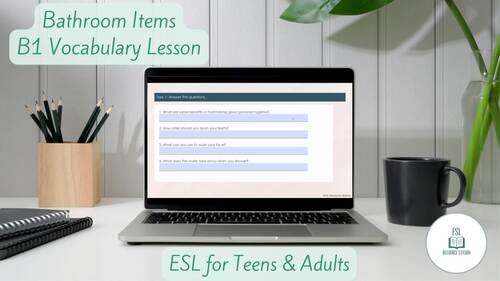 Intermediate ESL Vocabulary Lesson Plan, Activities, Worksheets ...