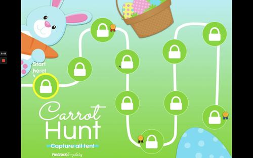 Math Facts Interactive Game - Digital Math Fact Practice - Spring Math ...