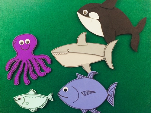 Slippery fish song in Spanish; Una sardina. by UKELEcanta | TPT