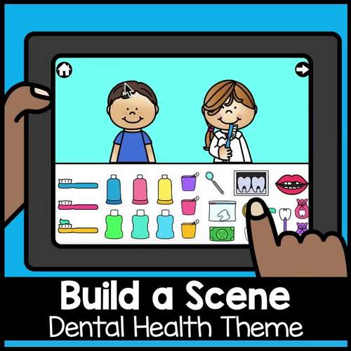 Build a Scene: Dental Health (Boom™ Cards) by The Chatty Classroom