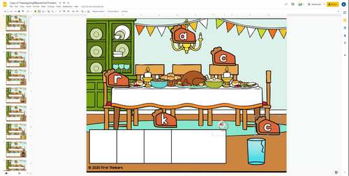 Thanksgiving Phonics R Blends Digital Games | Fall Activities for ...