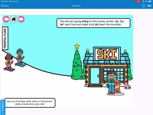 S-Cluster Reduction Interactive Scenes | Boom Cards by Laura the SLP