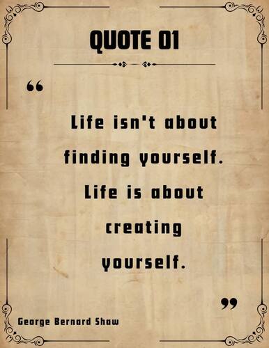 10 famous Quotes & Sayings from the Author George Bernard Shaw - Posters