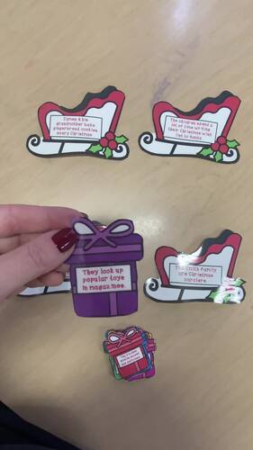 Christmas Main Idea and Details Sort (Includes Fiction and Nonfiction)