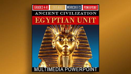 Ancient Egypt EDITABLE DISTANCE LEARNING POWERPOINT BIG SALE! | TPT