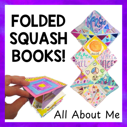 Foldable Explosion Book | Accordion Squash Template Art Project: All ...