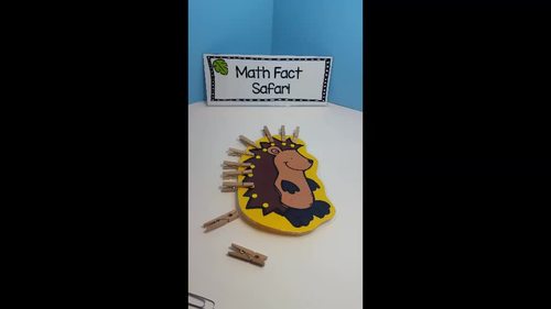 Math Fact Safari: Subtract 0,1,2 by Elementary Otter | TpT