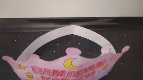 Ramadan & Eid Crown Craft - Hat Activity Cut & Paste, Decor & Coloring ...
