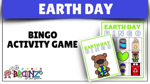 Earth Day Bingo | Fun Eco-Friendly Activity for Kids | Printable Game