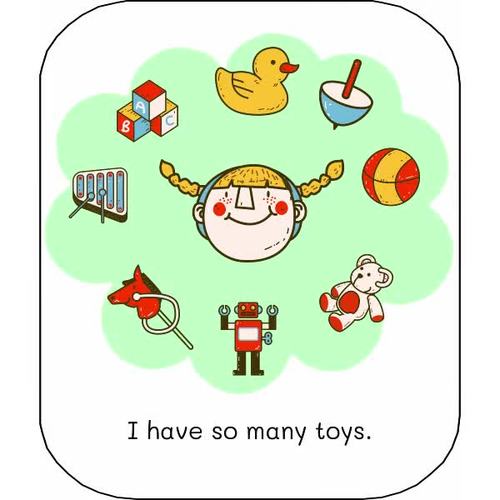 My toys. INTERACTIVE BOOK. Printable with FUN by phonicsforyou | TPT