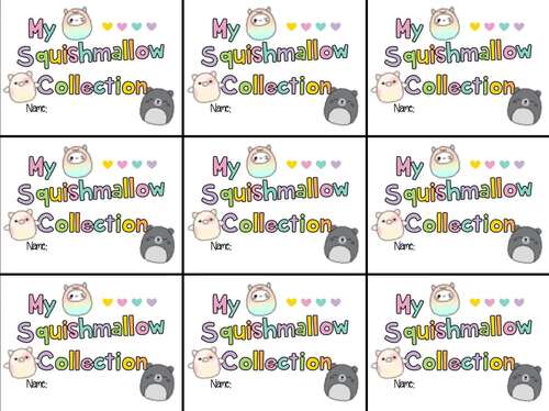Cute Squishmallow-Themed Class Behavior Management Incentive (Reward) Cards