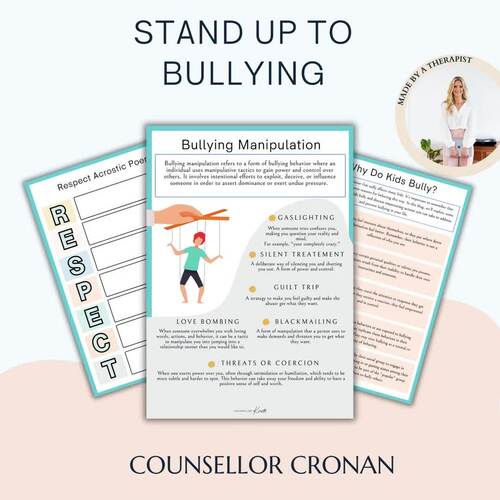 Stand up to bullying, Anti-bullying, Friendship skills, social skills, SEL