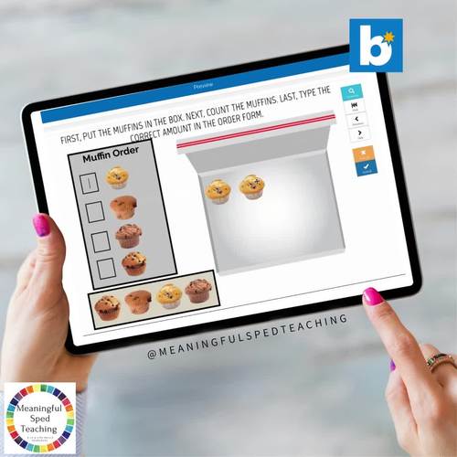 Vocational Life Skills Math Fill and Count the Order Inventory | TPT