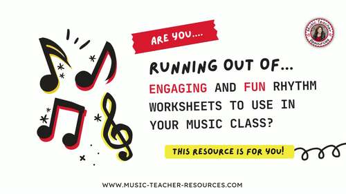Elementary Music Lessons - Music Theory Worksheets - Rhythm Activities