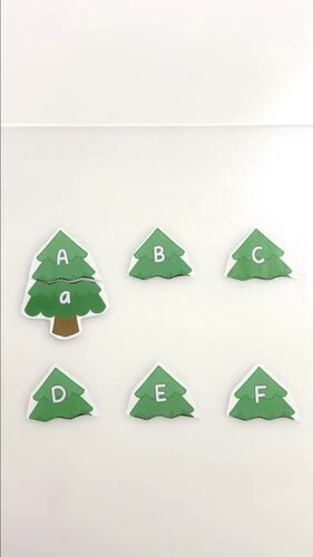 Letter Matching Trees Activity| Uppercase & Lower Case Letter Matching ...