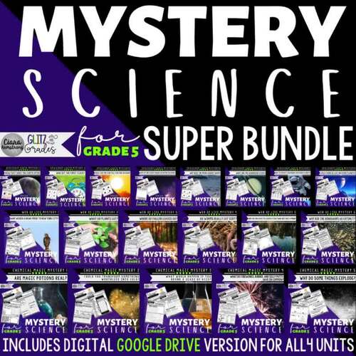 Mystery Science 5th Grade SUPPLEMENTAL SUPER BUNDLE Journal Pages | All ...