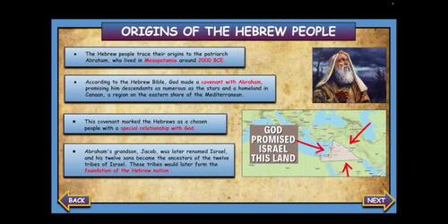 The Hebrew People and Kingdom Powerpoint. L10. World History. Abraham