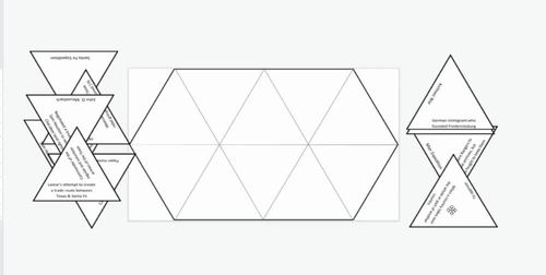 Texas History - Republic of Texas Diamond (Tarsia) Puzzle with digital ...