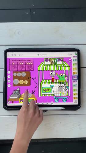 MONEY - DIGITAL BOOSTER PACK - SEESAW & GOOGLE SLIDES by The Young Educator