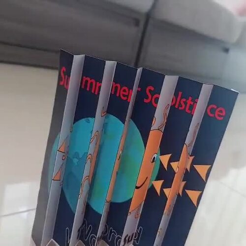 Summer Solstice Activities Craft Agamograph/ Craft Bulletin board June