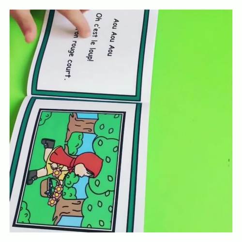 Lecture facile - Le petit chaperon rouge by Speak French - Parle Anglais