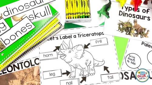 Dinosaurs Science Unit: Dinosaur Activities & Craft, Paleontologists ...