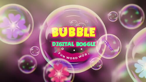 BUBBLE BOGGLE (WORD WORK ACTIVITY) by K's Digital Store | TPT