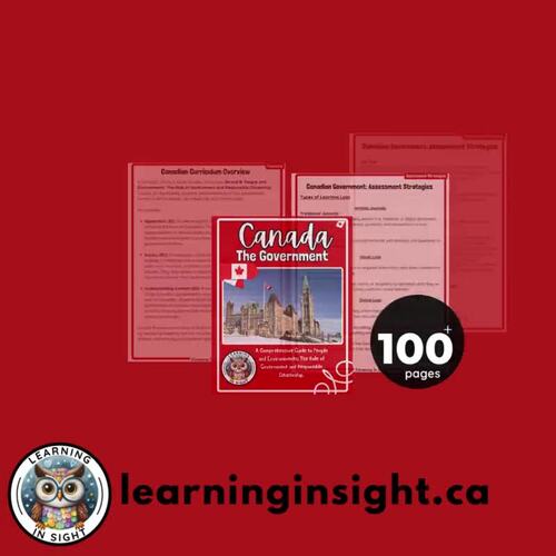 Understanding Canadian Government: Comprehensive Resource for Grade 5