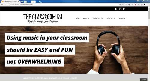 The Classroom DJ App-Manage Your Classroom With Transition Music (10 ...