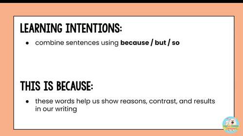 Combining Sentences the Writing Lesson Slides | 4th 5th 6th Grade ...