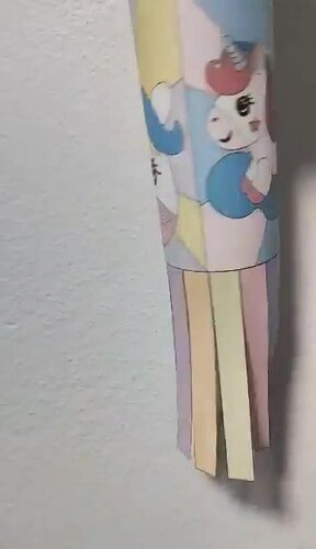 Unicorn Craft Windsock Mobile Hanging Activities Rainbow Horse Angel