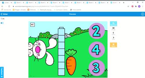 Medidas | Boom Cards Easter MEDICIONES | Digital Measure Length in Spanish