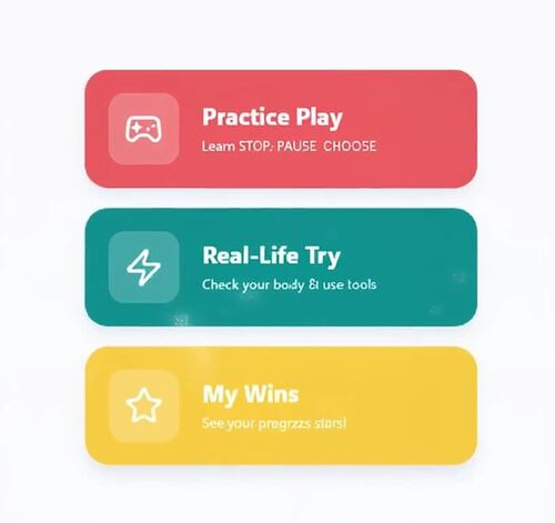 Stop and Pause Digital SEL K-5 SEL Game by GrowthWise Playbooks | TPT