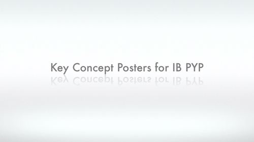IB PYP Wall Posters for the Key Concepts in Learning x2 versions