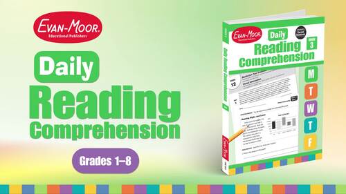 Daily Reading Comprehension, Grade 3 by Evan-Moor | TPT