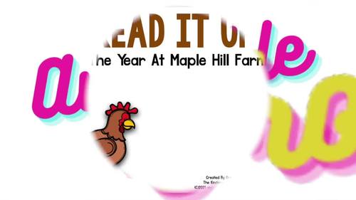 Read It Up! The Year At Maple Hill Farm by Kindergarten Smorgasboard