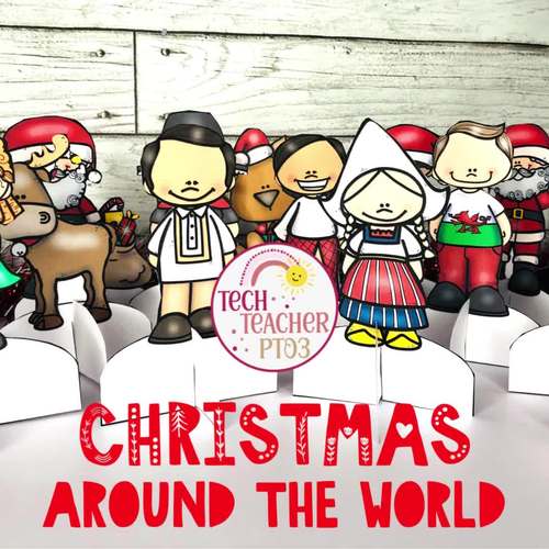 Christmas Around the World Holidays Bundle by Tech Teacher Pto3 | TPT