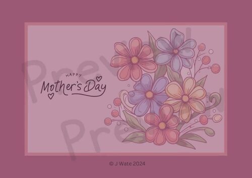 Mother’s Day 3D Pop-Up Card Craft | Printable Mother’s Day Activity for ...