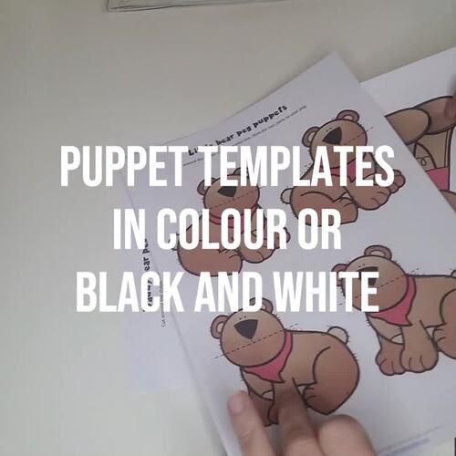 How Many Sleeps Till Christmas? Peg Puppet Drama Craft by Kids Club English