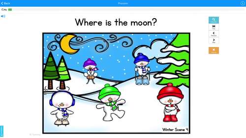 Boom Cards Speech Therapy | Winter Wh- Questions Scenes by Teaching Autism