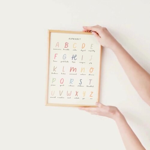 Mindfulness Alphabet & SEL Poster Bundle | Calm Corner Prints 18 x 24 in