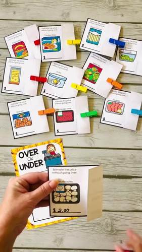 Over or Under A Grocery Store Estimation Game for Special Education ...