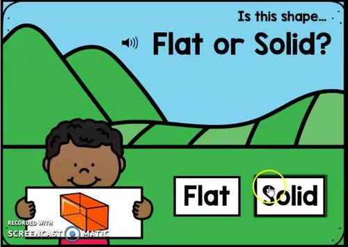 2D or 3D Shapes? Boom Cards | Distance Learning by Terrific Teaching ...