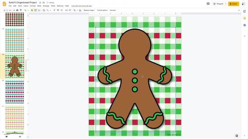 Digital Gingerbread Man Craft: Build a Gingerbread Project & Writing ...