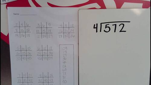 Multiplication Tic Tac Toe Strategy- Graphic Organizer by Happily Mrs ...