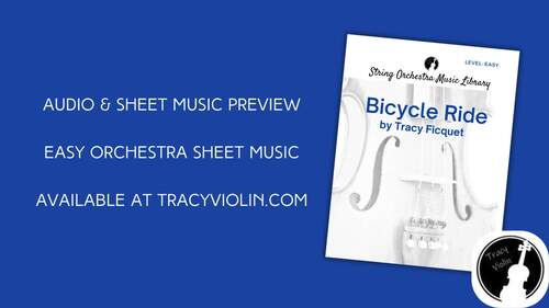 Easy Orchestra Sheet Music: Bicycle Ride | Original Composition by ...
