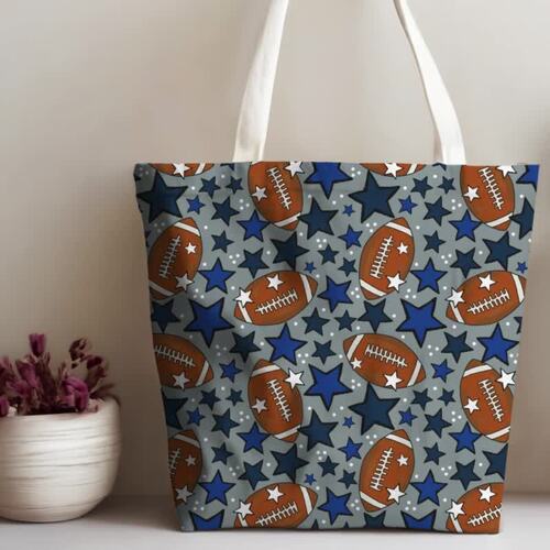 Team Spirit Football Digital Paper Seamless Pattern Dallas Cowboys Colors