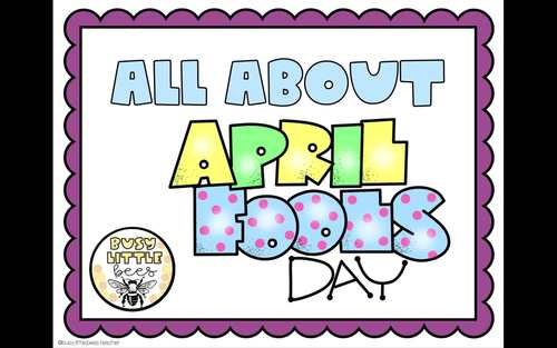 History of April Fools Day with Activities and PowerPoint | K-2 | TPT
